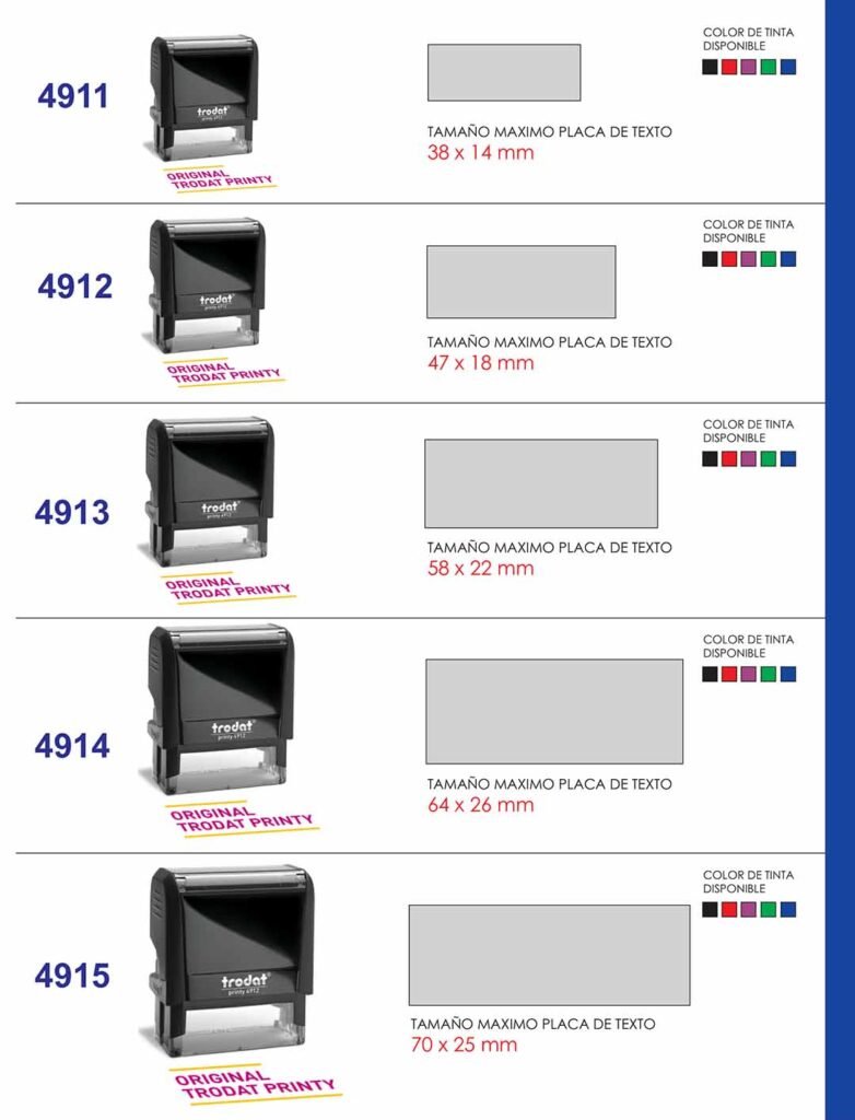 Sellos Autoentintables - Imprenta Baja Graphics Tijuana