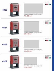 Sellos Autoentintables – Imprenta Baja Graphics Tijuana